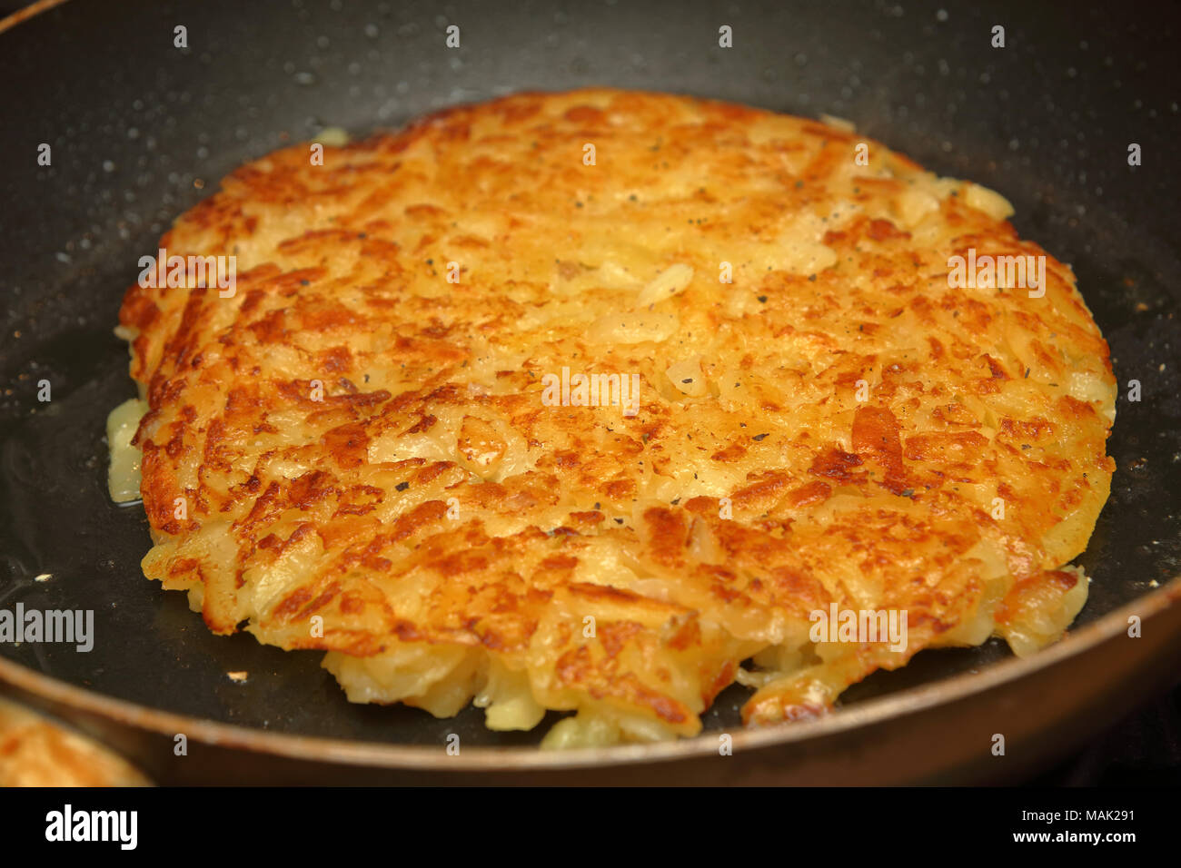 Swiss hash browns Stock Photo - Alamy