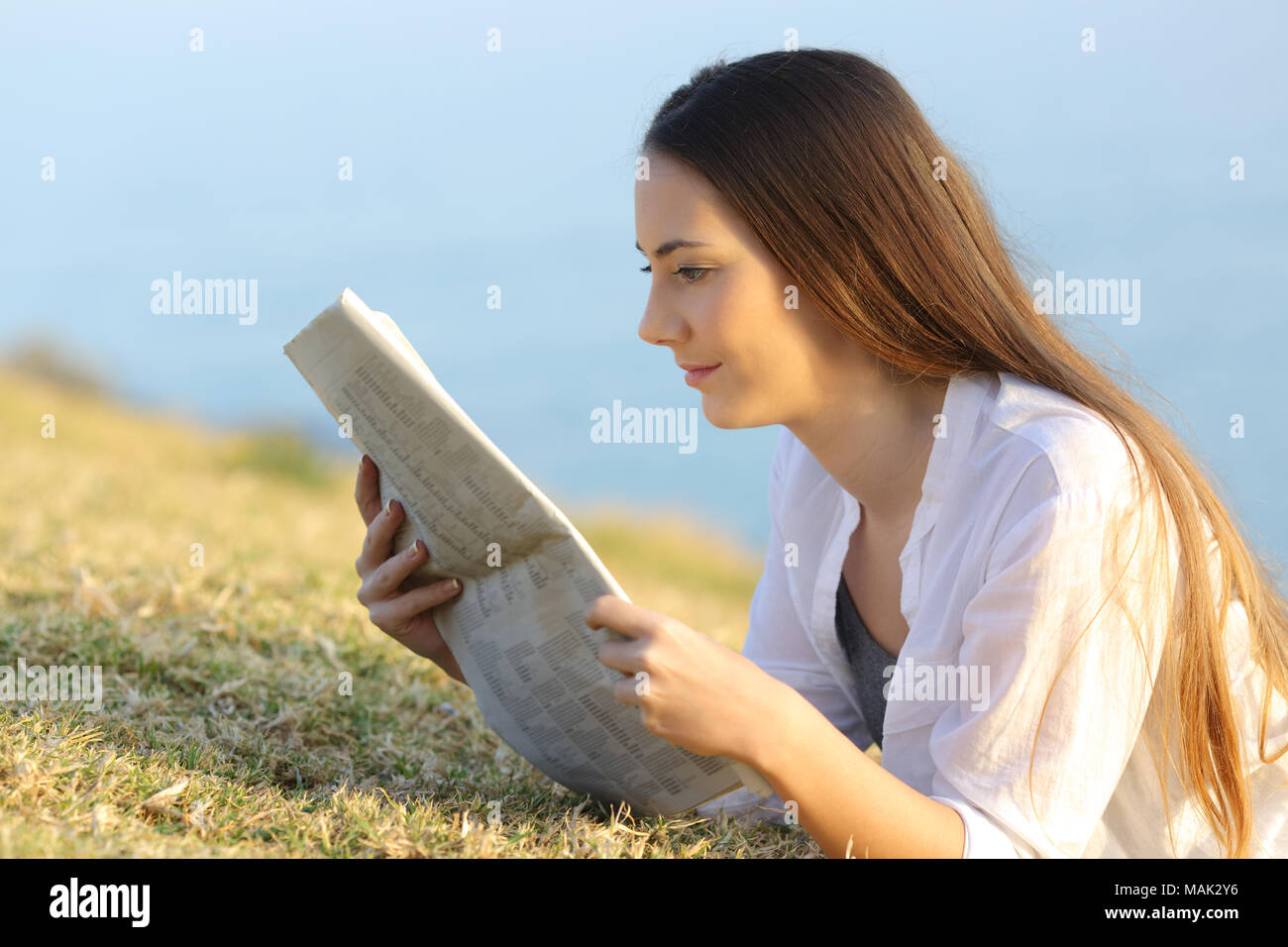 Weekend newspaper hi-res stock photography and images - Alamy