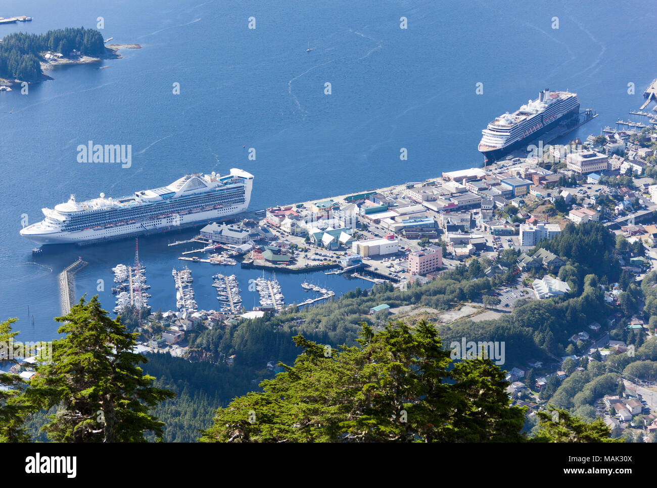 Ketchikan city harbor hi-res stock photography and images - Alamy