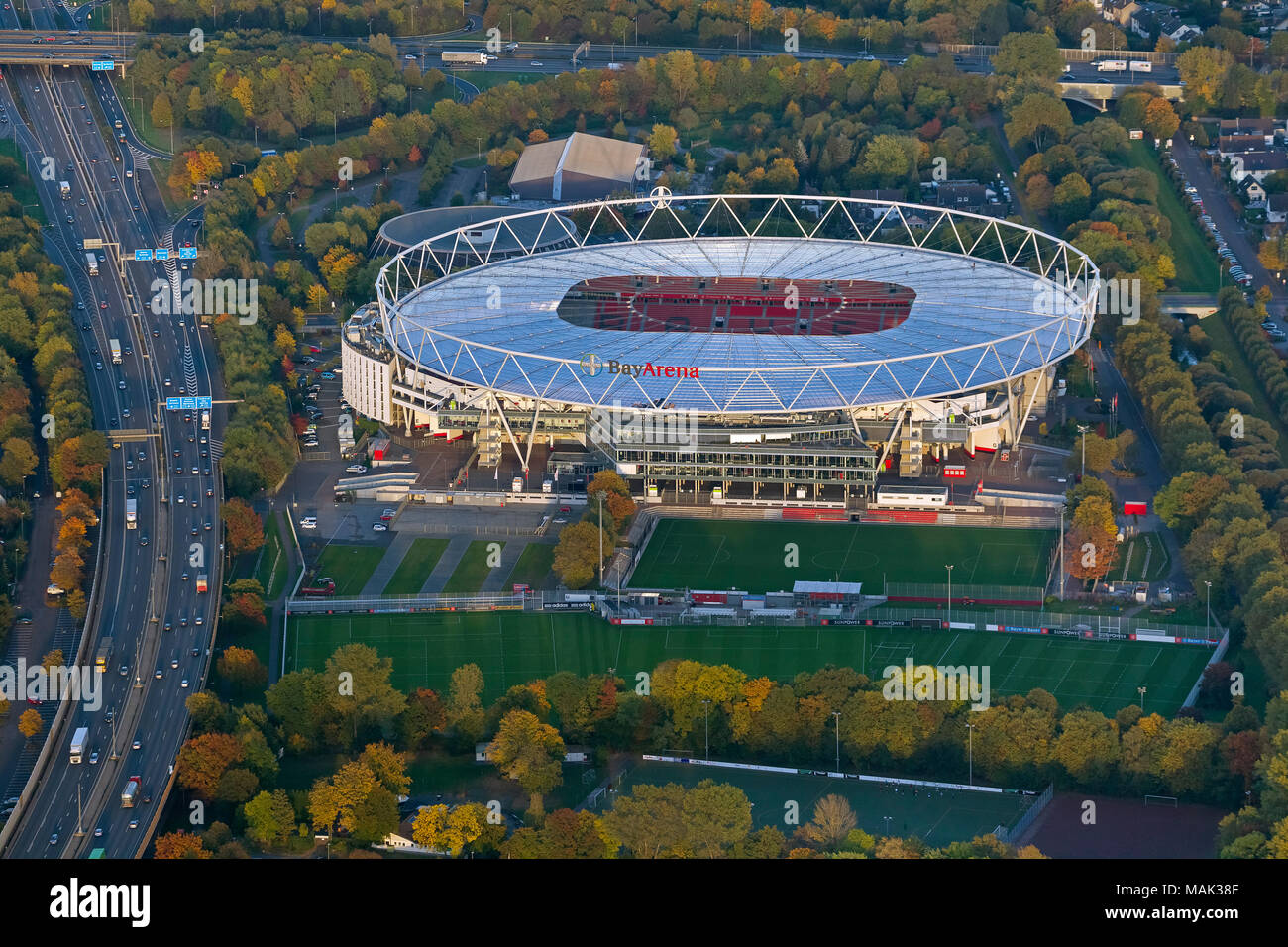Fußballstadion bayarena hi-res stock photography and images - Alamy