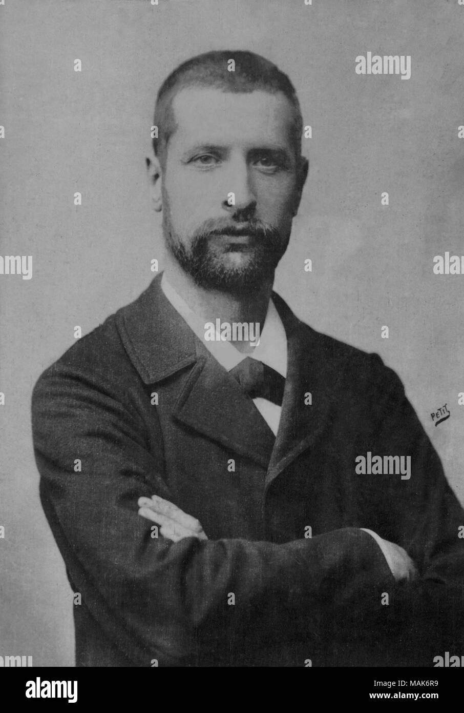 Portrait of the doctor Alexandre Emile Yersin ( 1863 - 1943 ...