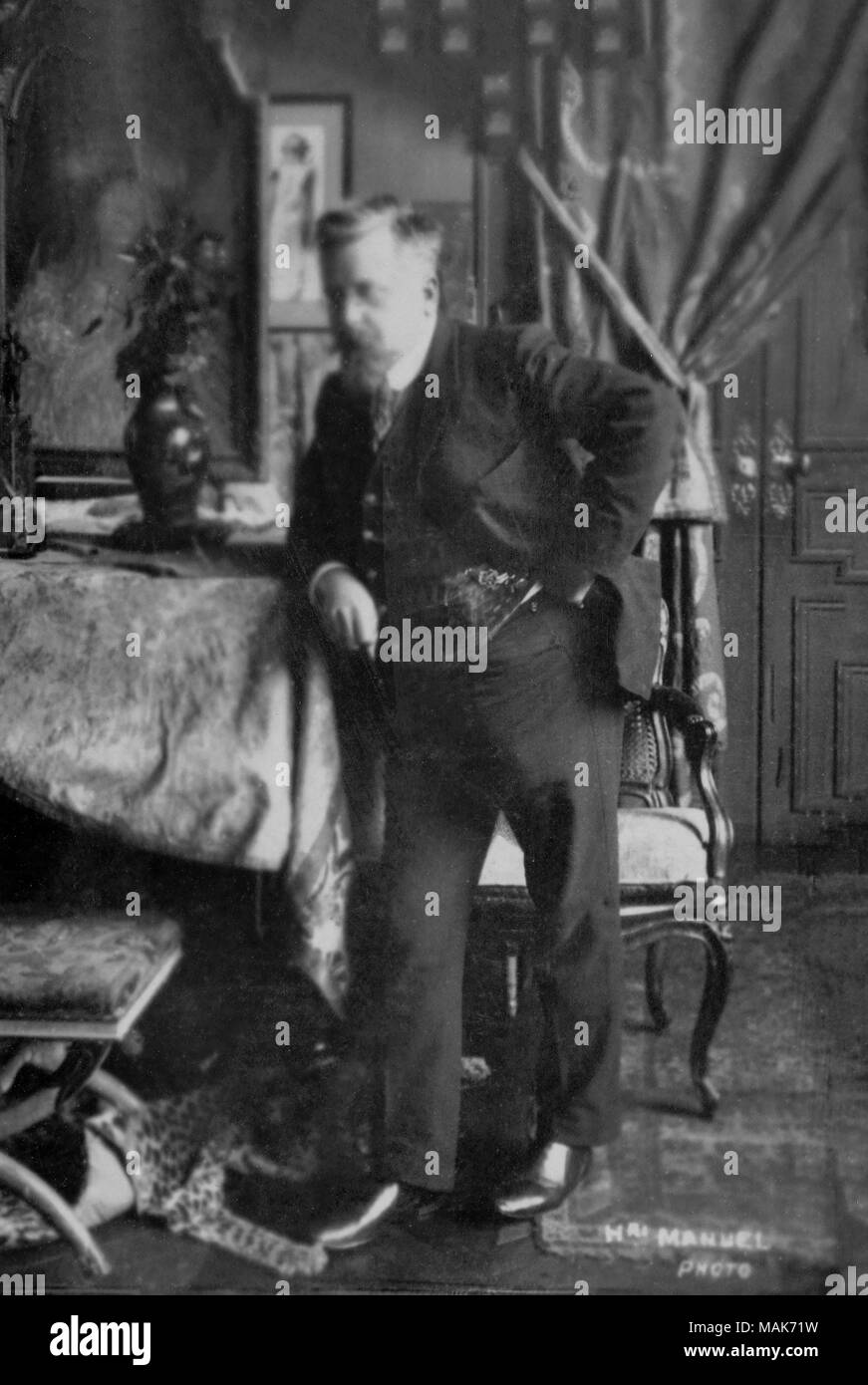 Portrait of the French painter Charles Lucien Leandre ( 1862 - 1934 ... Portrait of the French painter Charles Lucien Leandre ( 1862 - 1934 ...