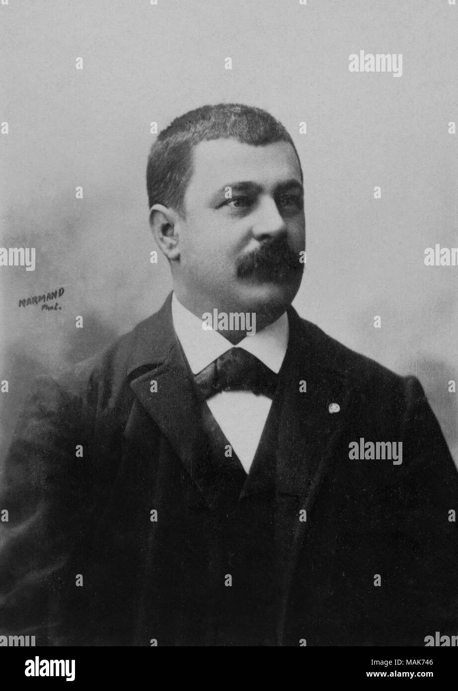 Portrait of the French composer Edmond Missa ( 1861 - 1910 ...