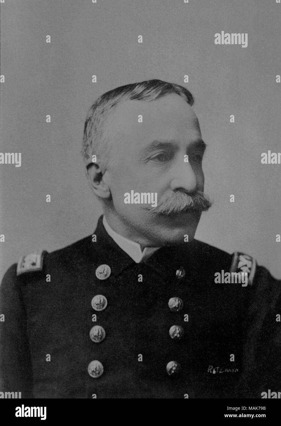 Portrait of the Admiral Georges Dewey ( 1837 - 1917 ) - photography by ...