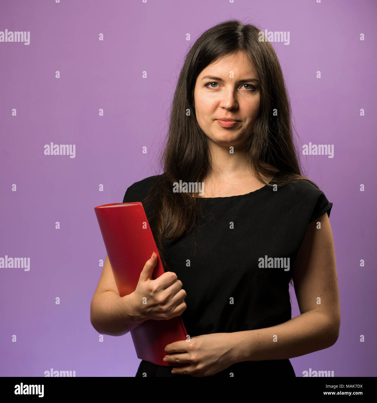 Purple folder hi-res stock photography and images - Alamy
