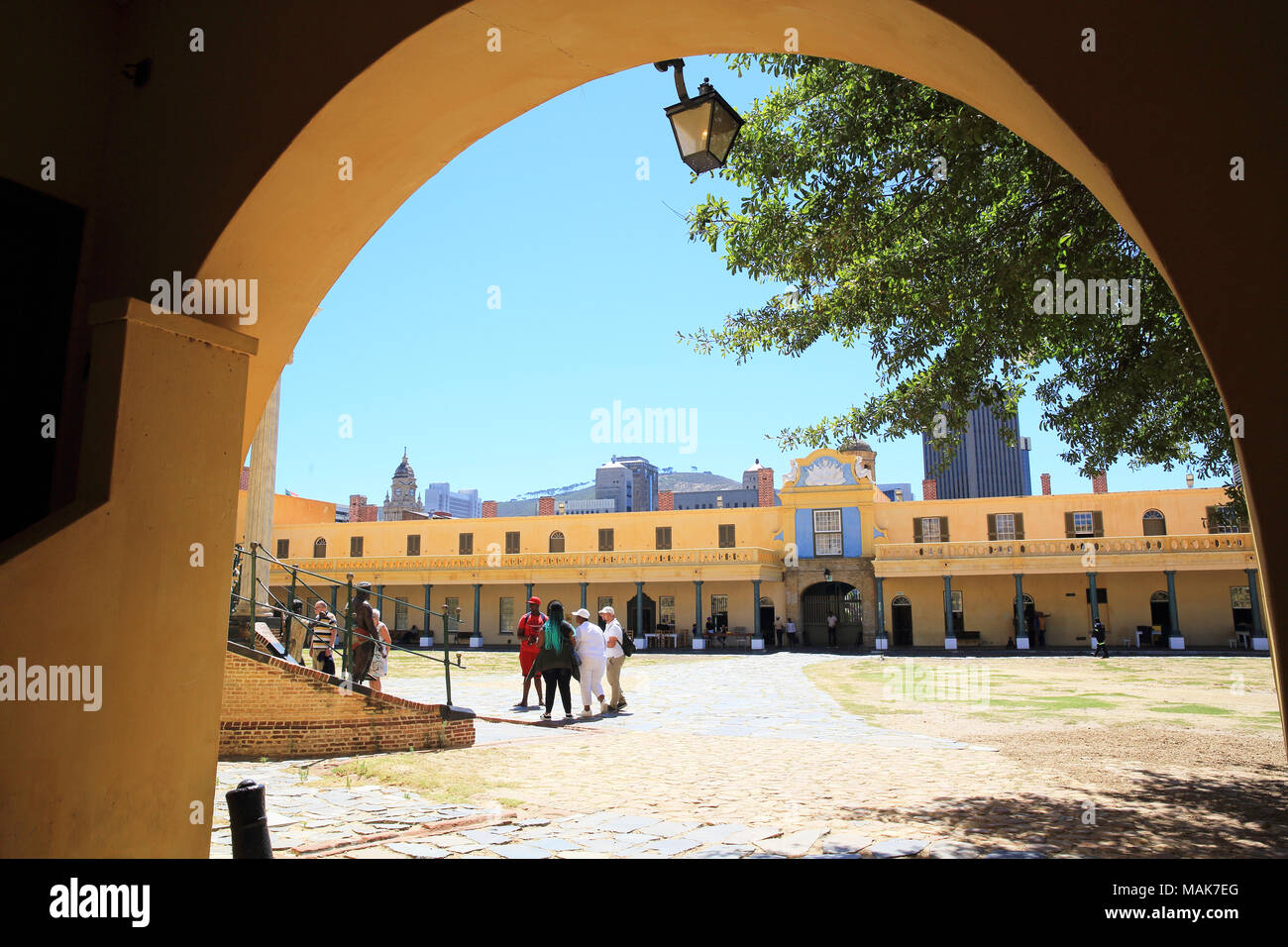 South africa cape town castle of good hope 1666 hi-res stock ...