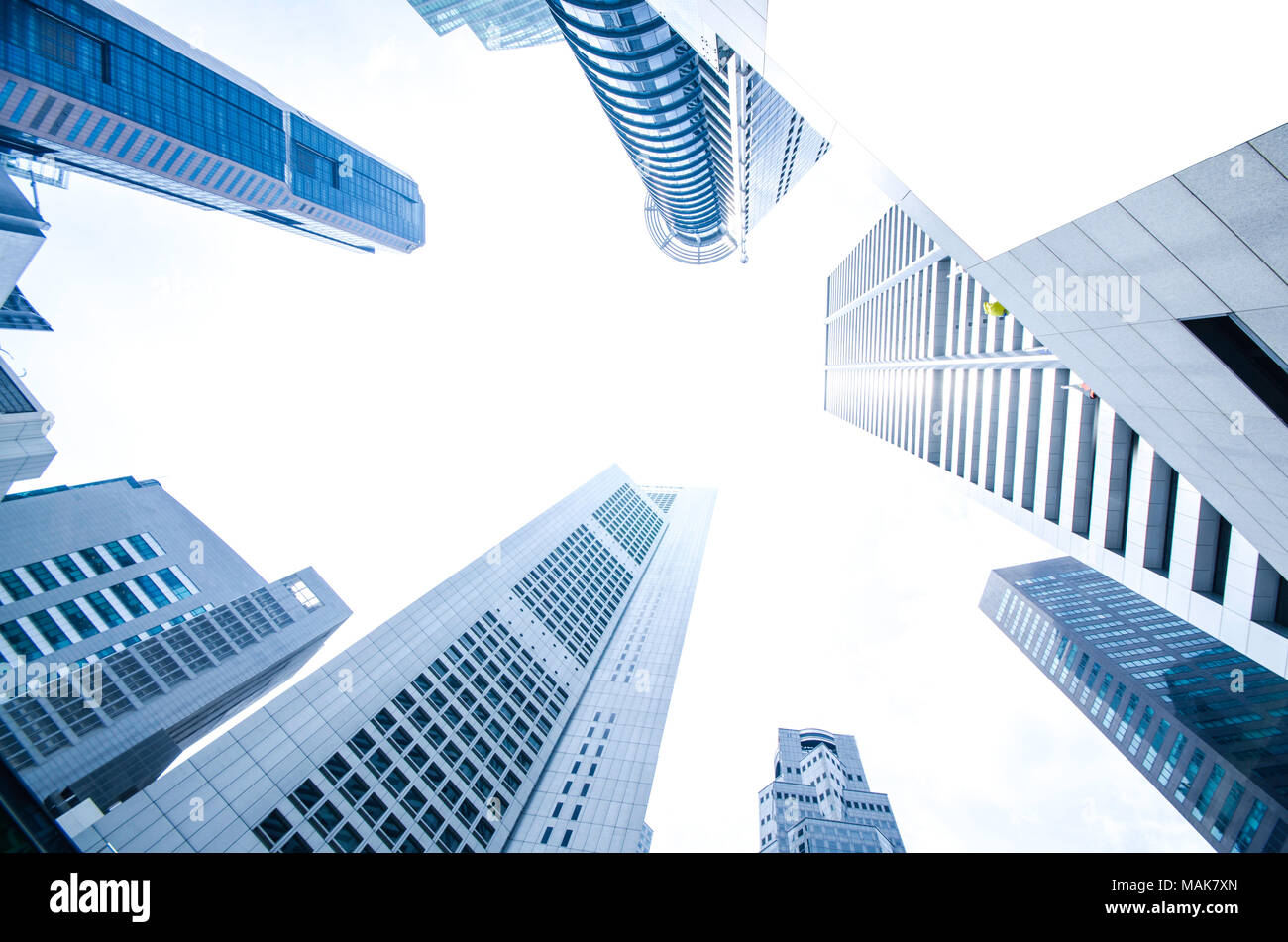 Future sky skyscrapers hi-res stock photography and images - Alamy