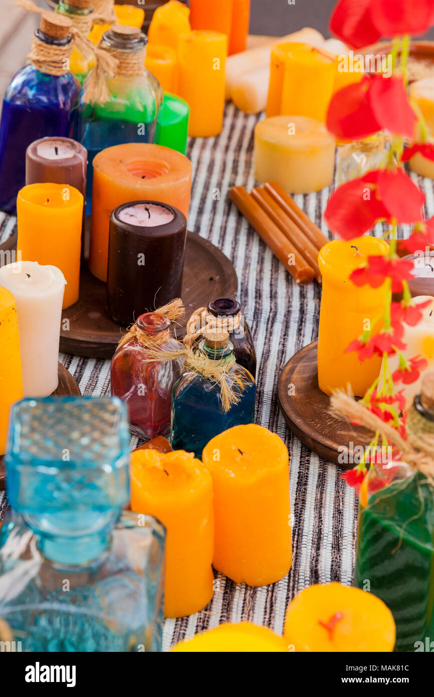 Candle stall hi-res stock photography and images - Alamy