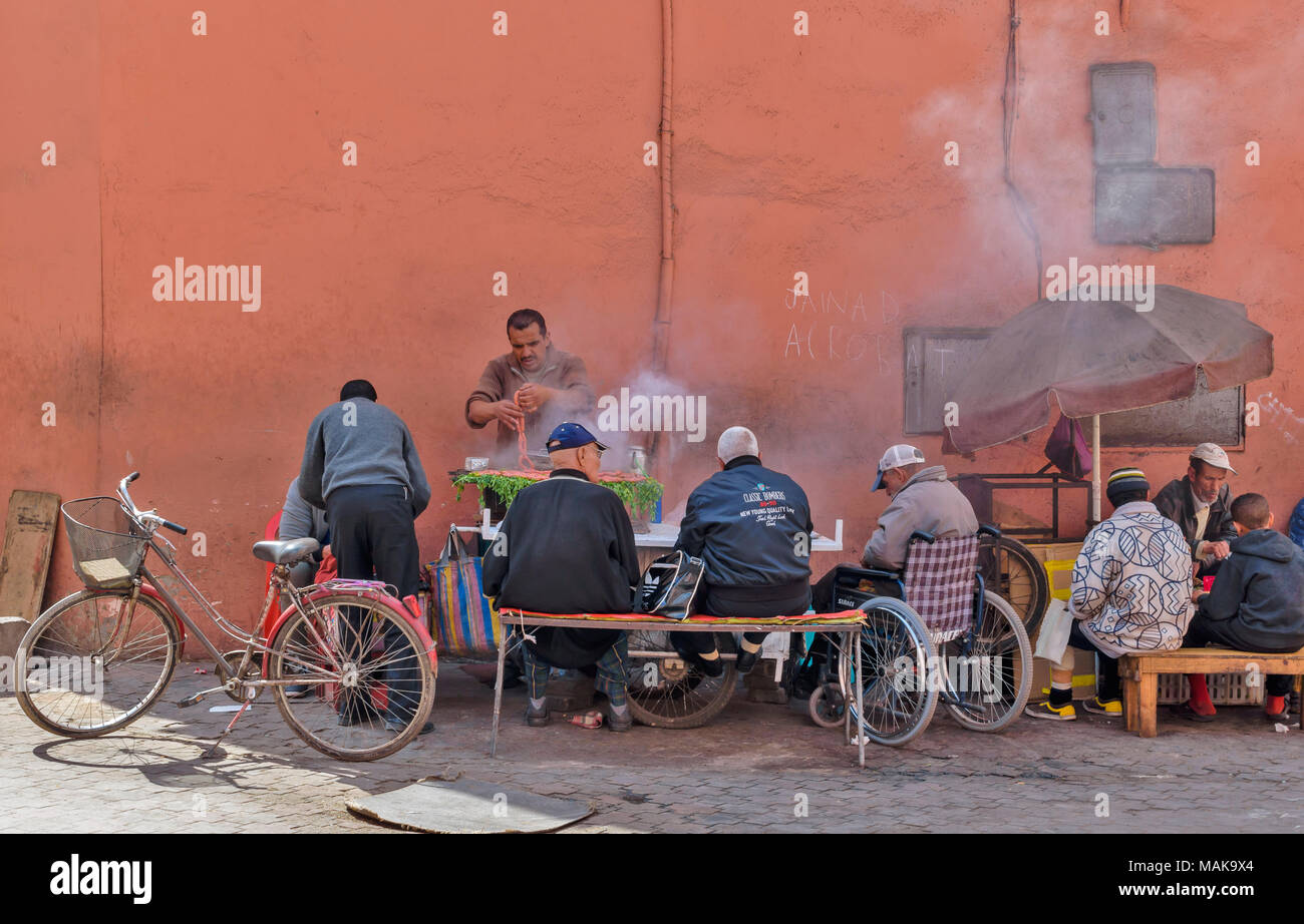 Marrakech street food hi-res stock photography and images - Alamy