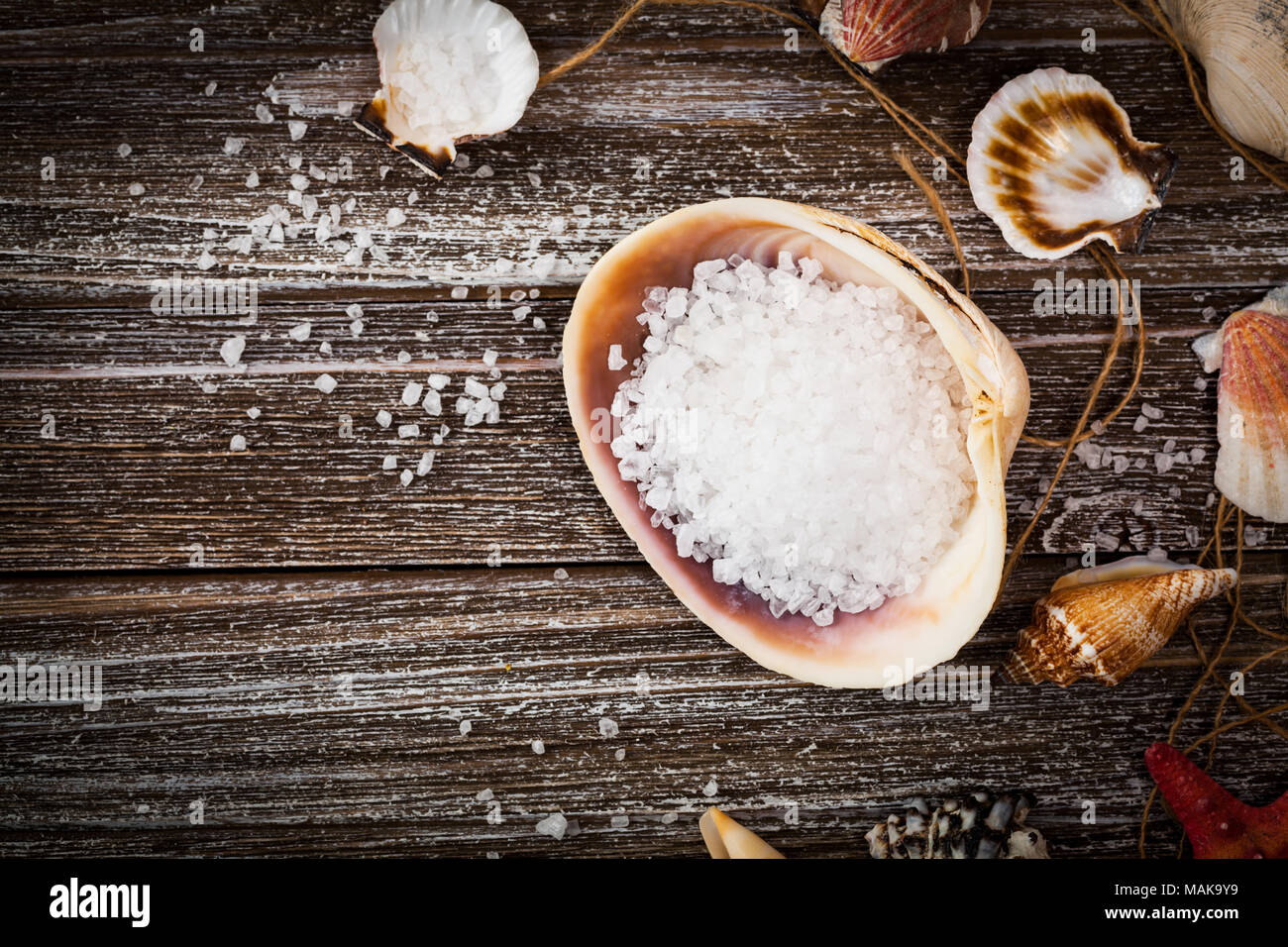 Coarse Sea Salt Stock Photo - Alamy