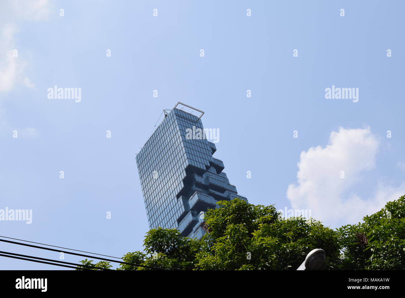 Bangkok City Thailand buildings and structures mahanakhon Stock Photo ...