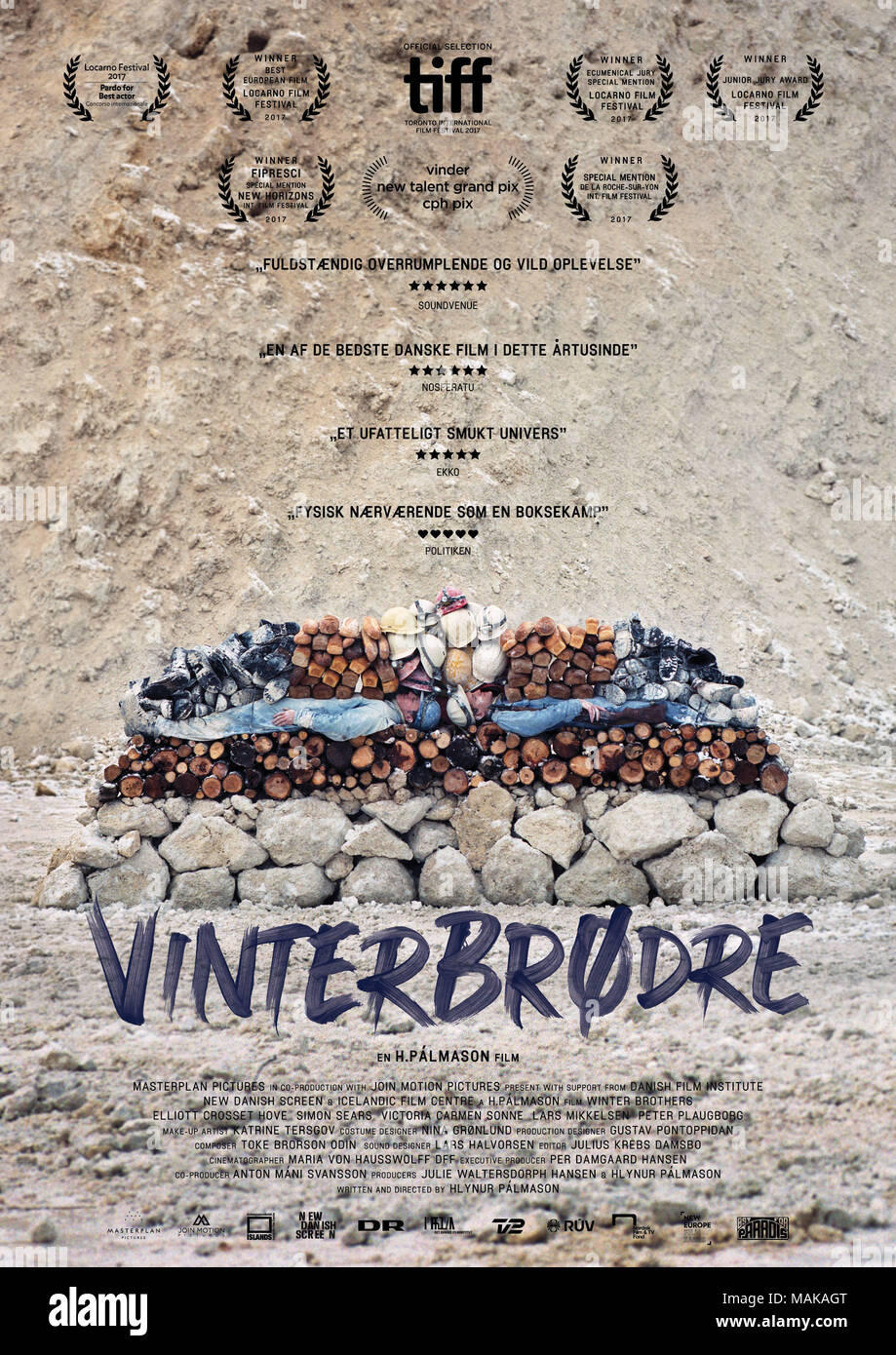 WINTER BROTHERS, (aka VINTERBRODRE), Danish poster, 2017. © Kimstim ...
