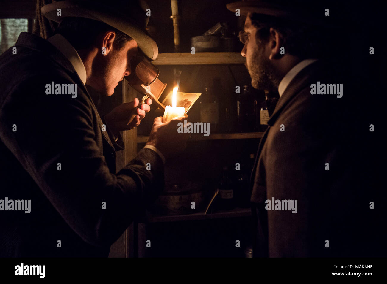 THE ALIENIST, from left: Douglas Smith, Matthew Shear, 'Requiem ...