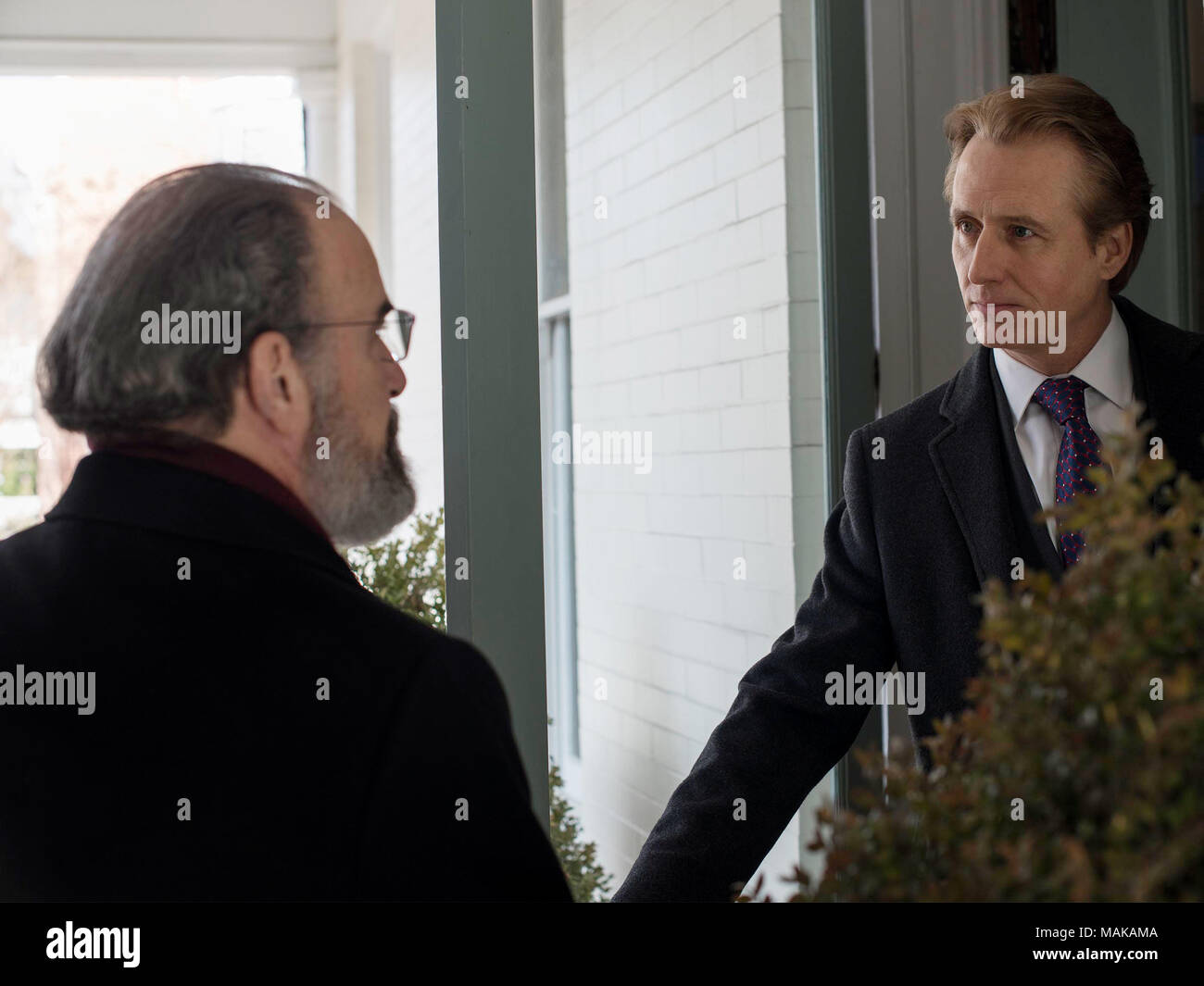 HOMELAND, from left: Mandy Patinkin, Linus Roache, 'Andante', (Season 7 ...