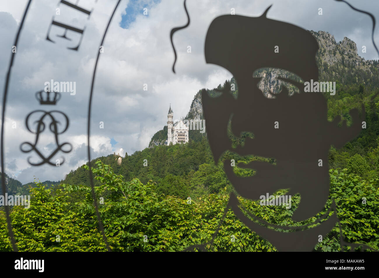 Neuschwanstein castle inside hi-res stock photography and images - Alamy