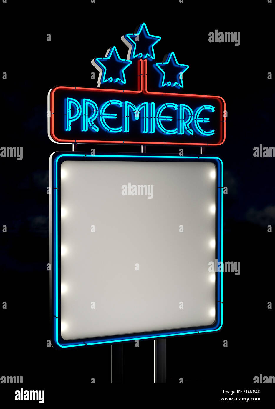 Empty advertising sign hi-res stock photography and images - Alamy