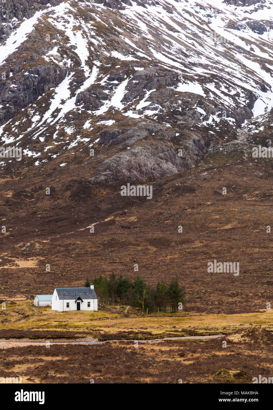 The white hut of lagangarbh hi-res stock photography and images - Alamy