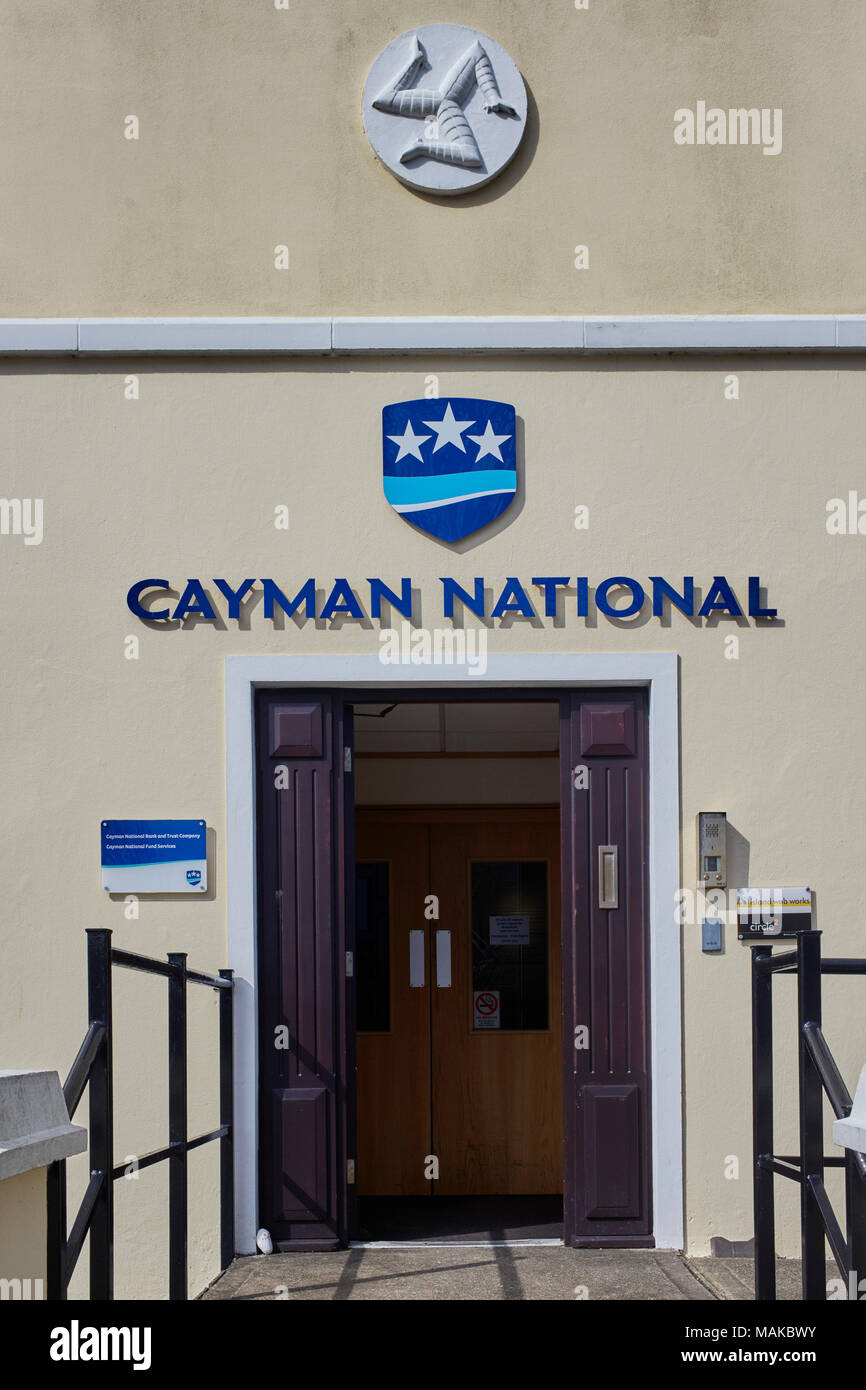 The Isle of Man office of Cayman National Bank and Trust Company in ...