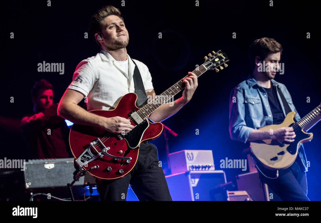Niall Horan performing live at the Bournemouth International Centre ...