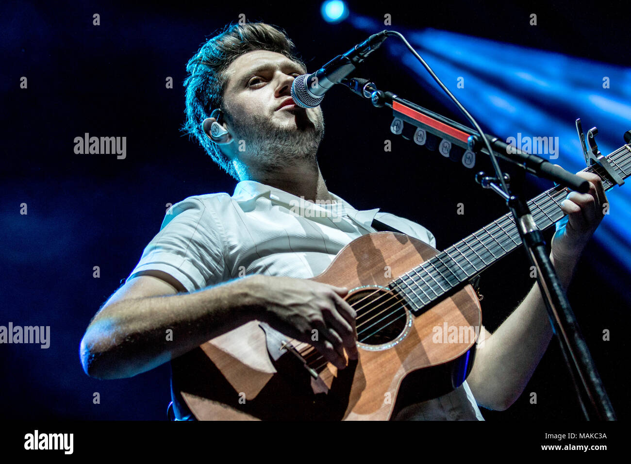 Niall Horan performing live at the Bournemouth International Centre ...