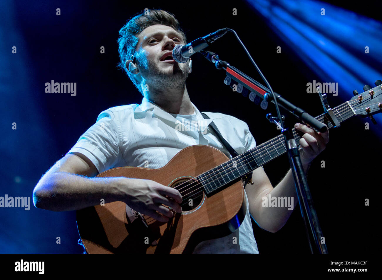 Niall Horan performing live at the Bournemouth International Centre ...