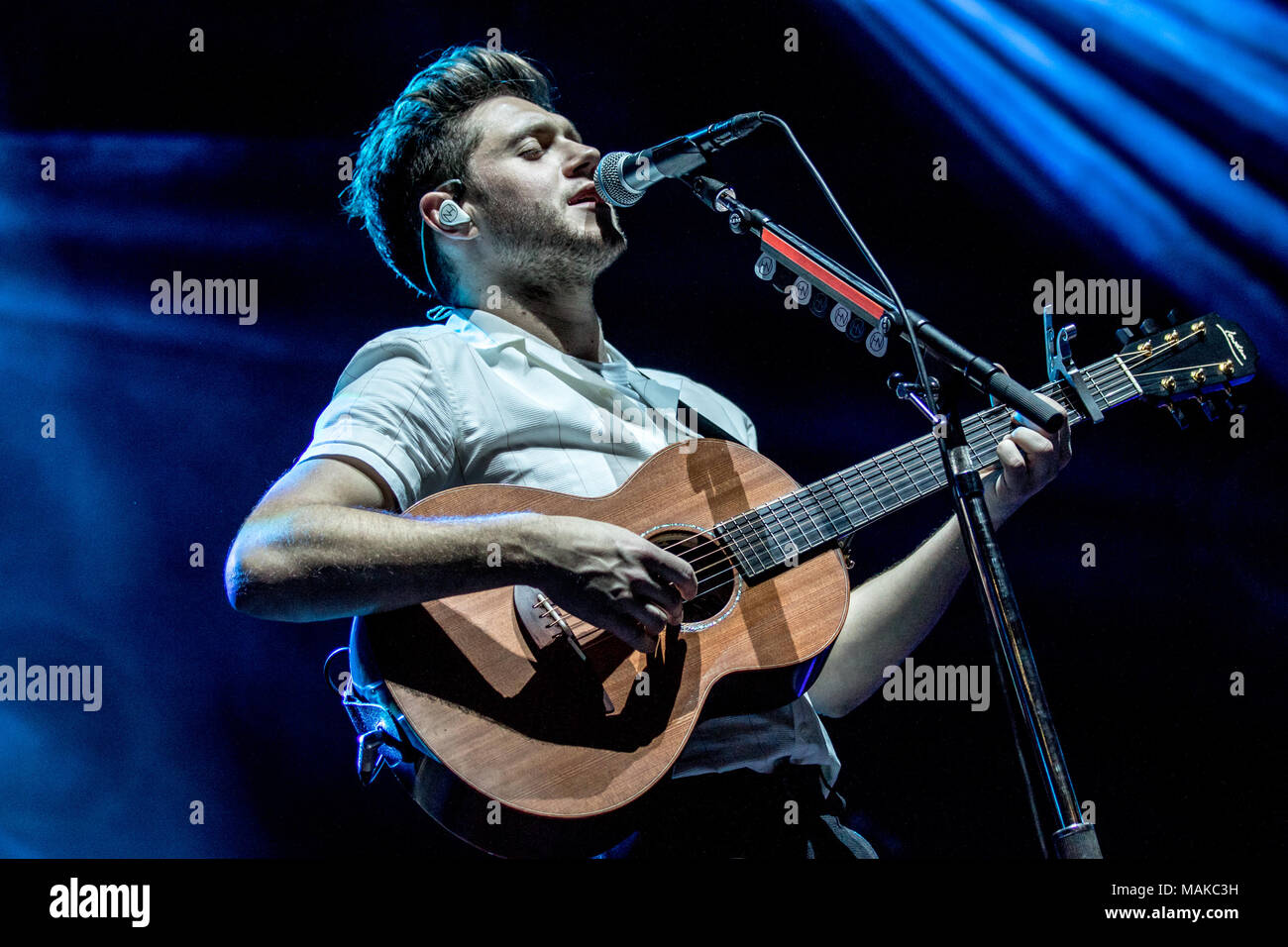 Niall Horan performing live at the Bournemouth International Centre ...