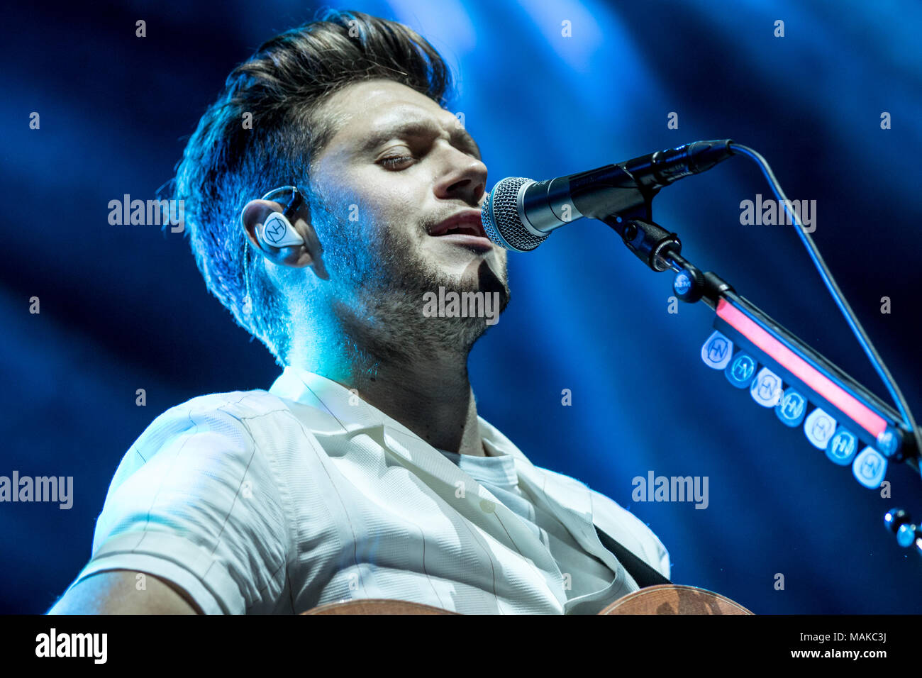 Niall Horan performing live at the Bournemouth International Centre ...