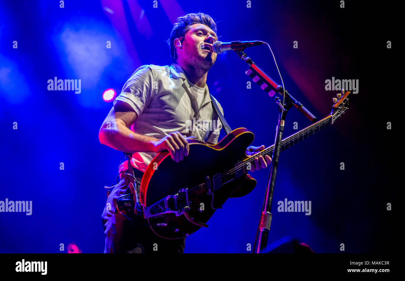 Niall Horan performing live at the Bournemouth International Centre ...