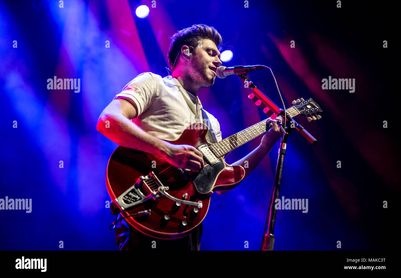 Niall Horan performing live at the Bournemouth International Centre ...