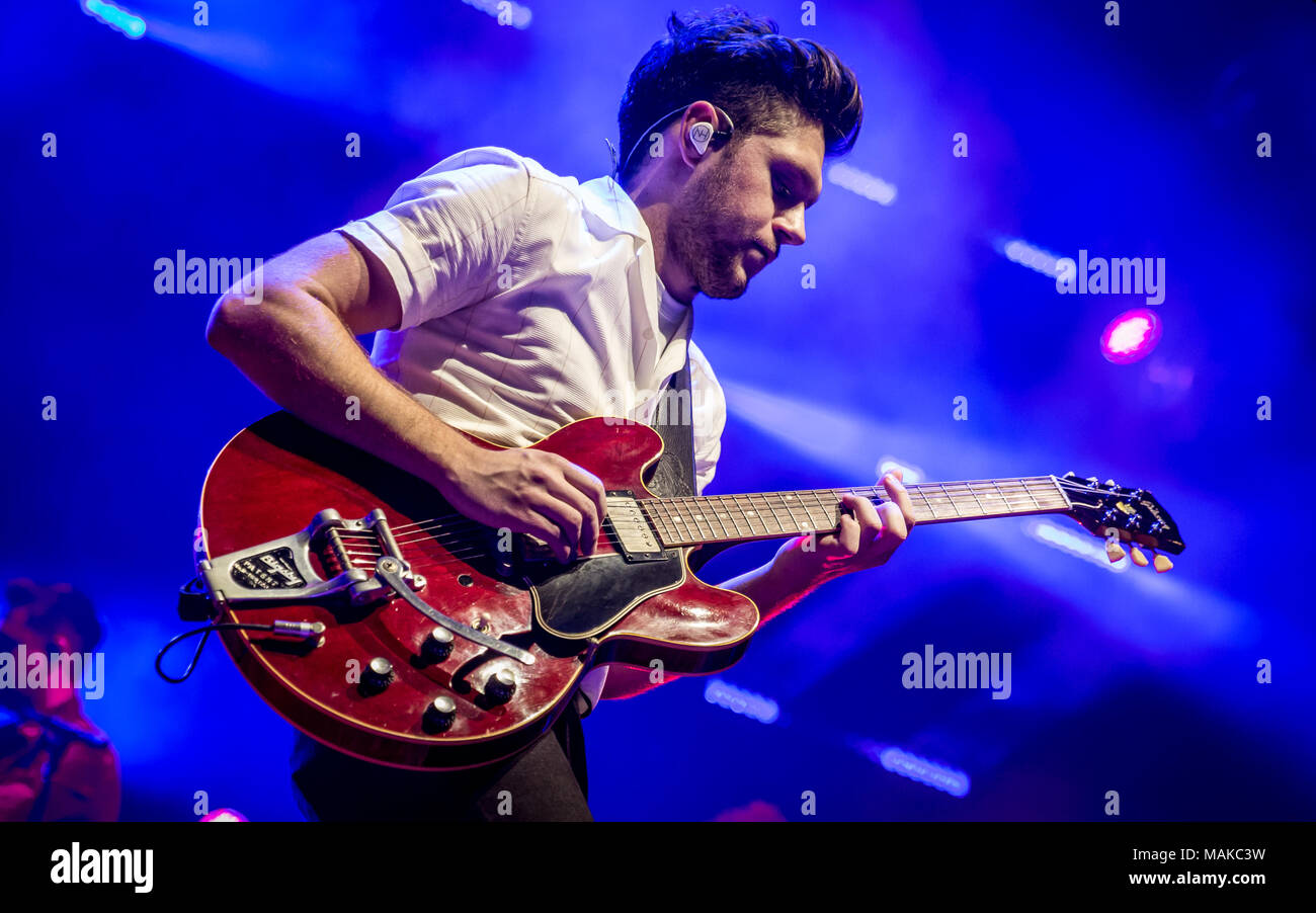 Niall Horan performing live at the Bournemouth International Centre ...