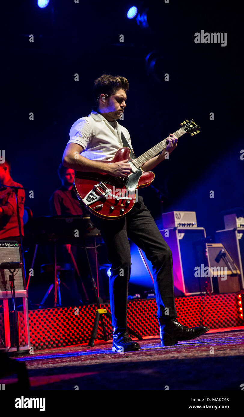 Niall Horan performing live at the Bournemouth International Centre ...