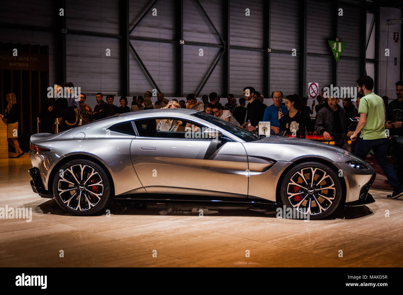 Switzerland, March 2018 - magnificent cars and hypercars on display at ...
