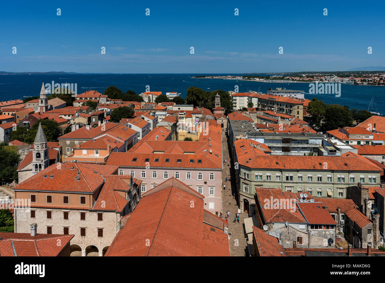 City of Zadar Grad Zadar Zadar Stock Photo - Alamy