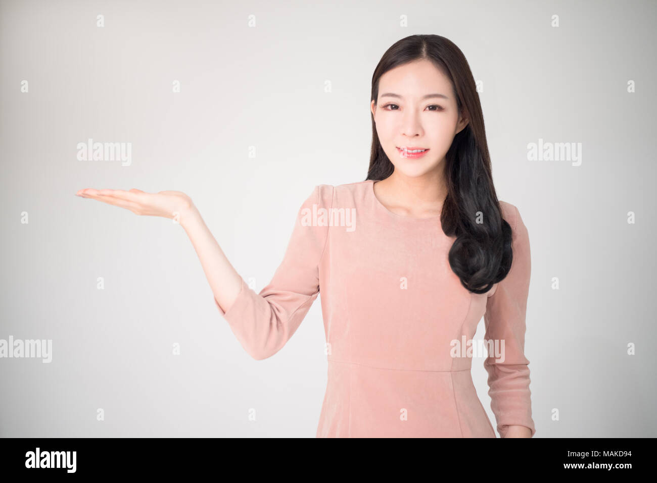 Presentation hand hi-res stock photography and images - Alamy