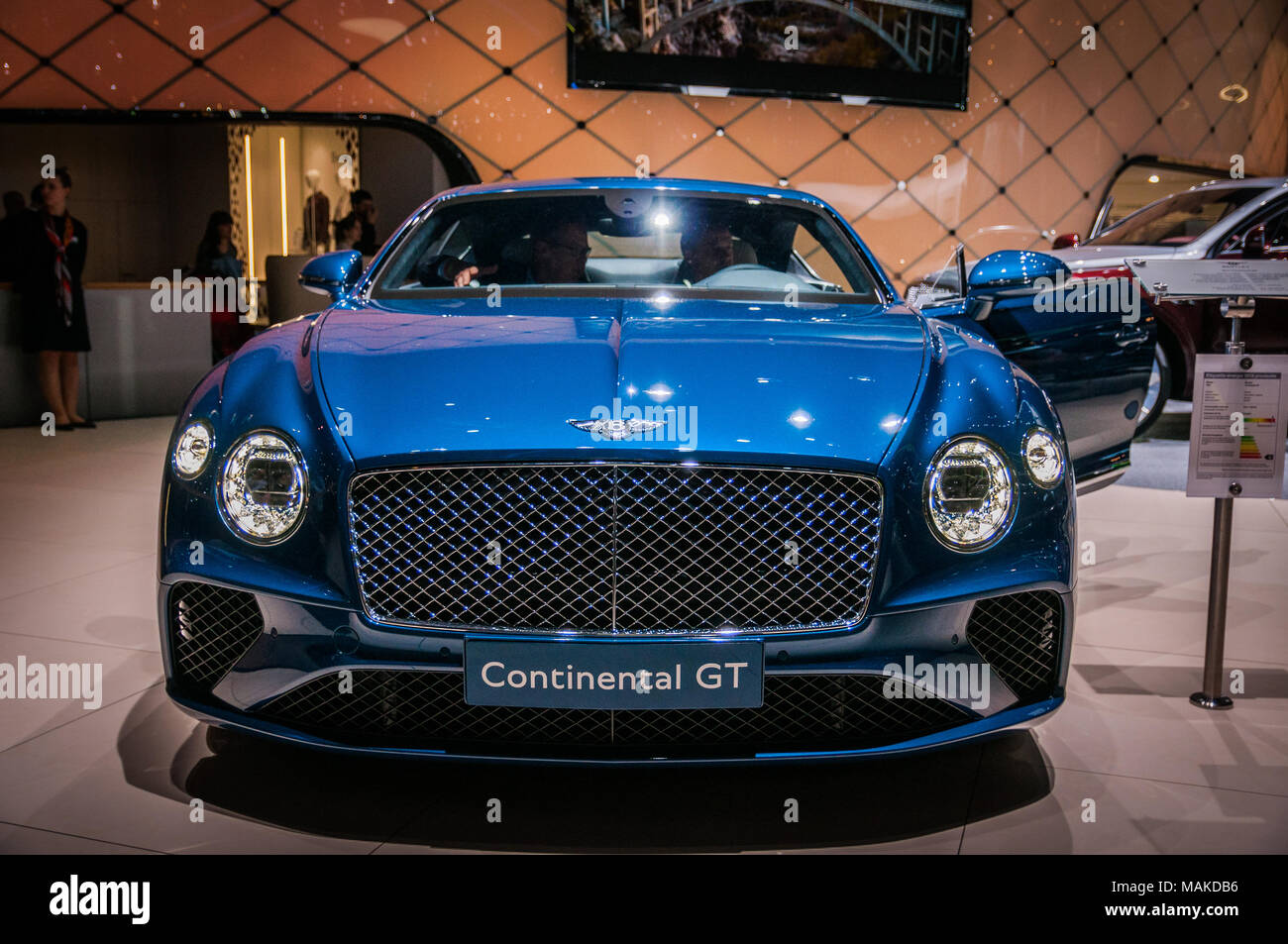 Switzerland, March 2018 - magnificent cars and hypercars on display at ...