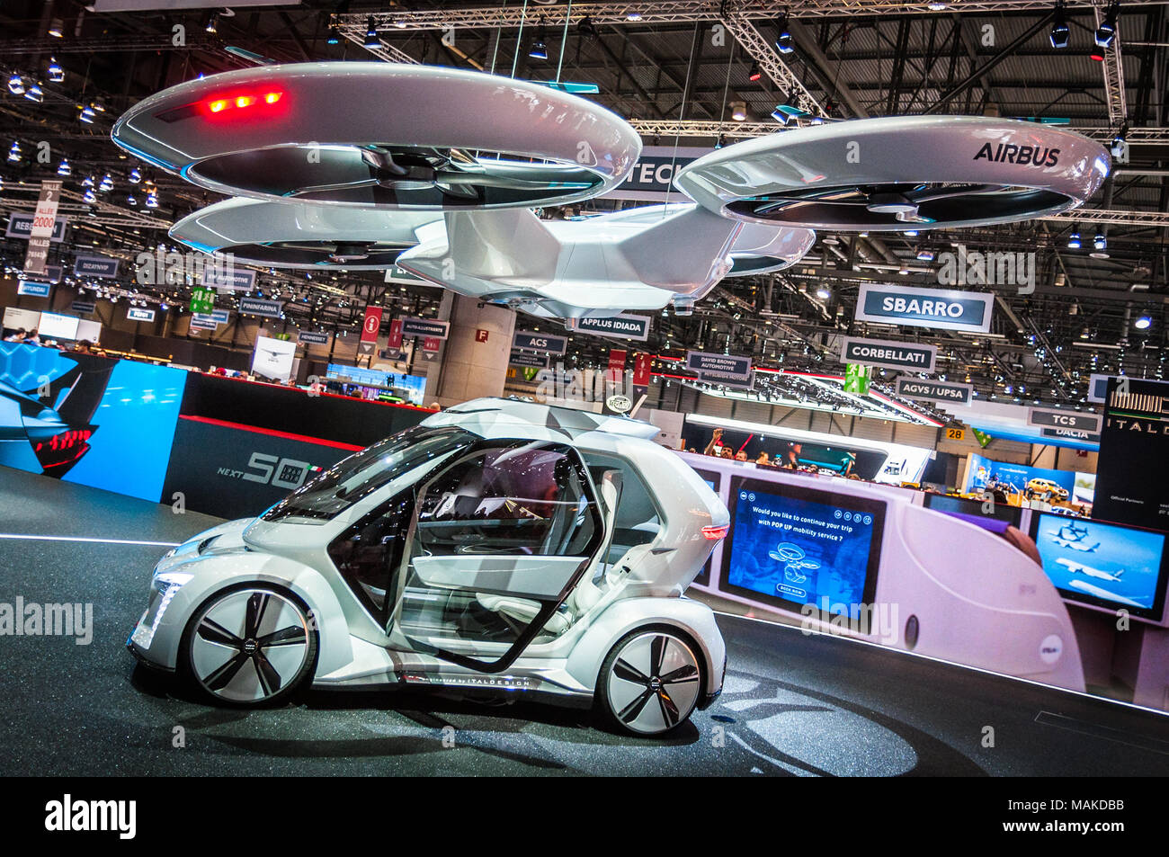 Switzerland, March 2018 - magnificent cars and hypercars on display at ...