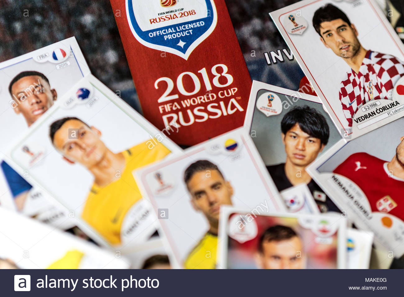 Panini Sticker Stock Photos & Panini Sticker Stock Images - Alamy
