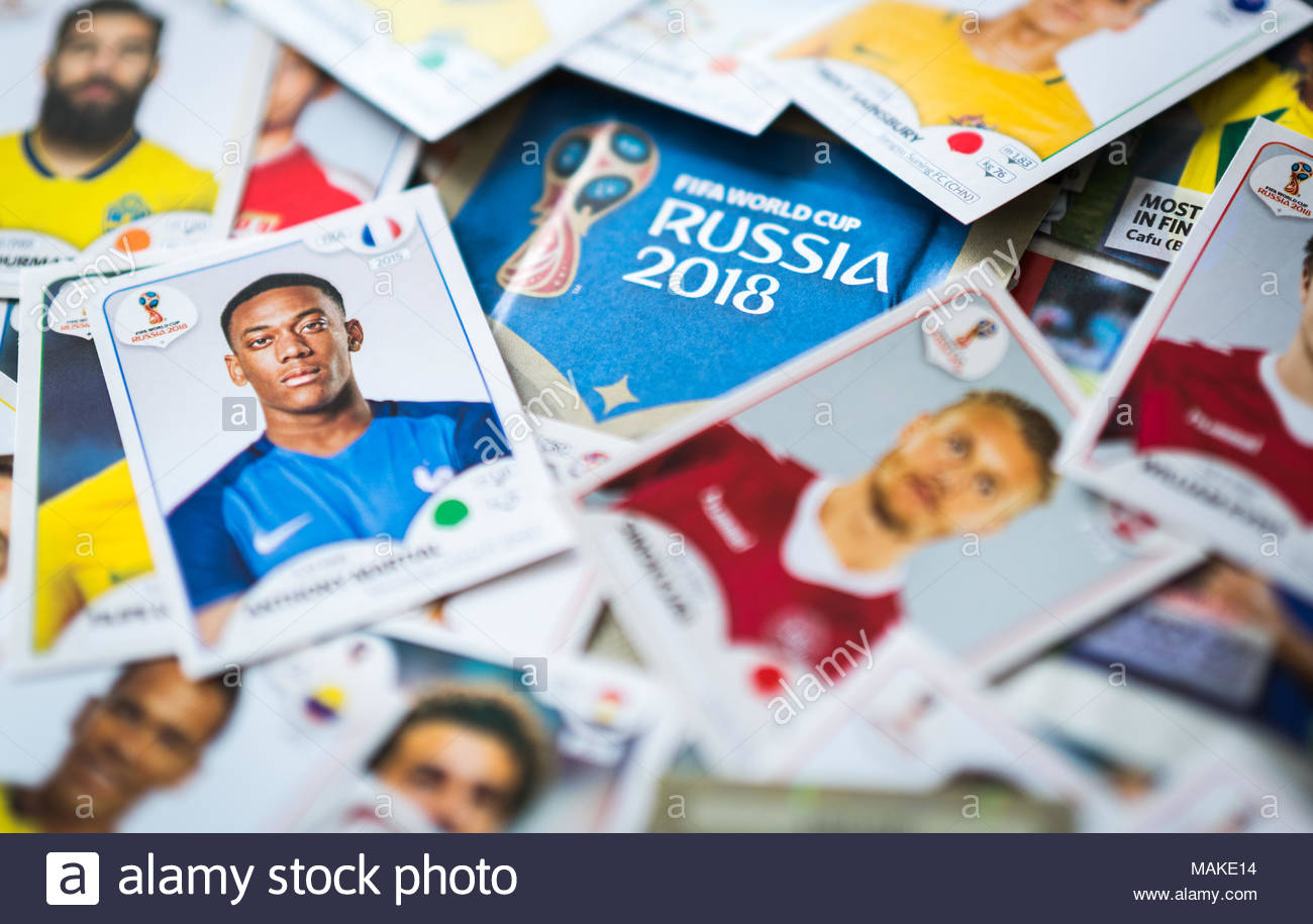 Panini Sticker Stock Photos & Panini Sticker Stock Images - Alamy