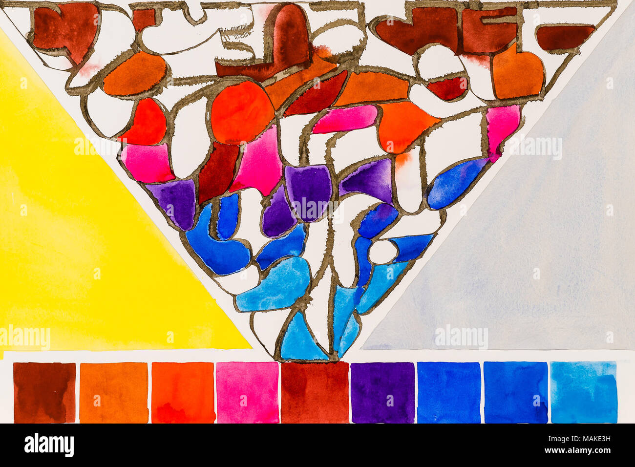 Inverted Drawing High Resolution Stock Photography and Images - Alamy