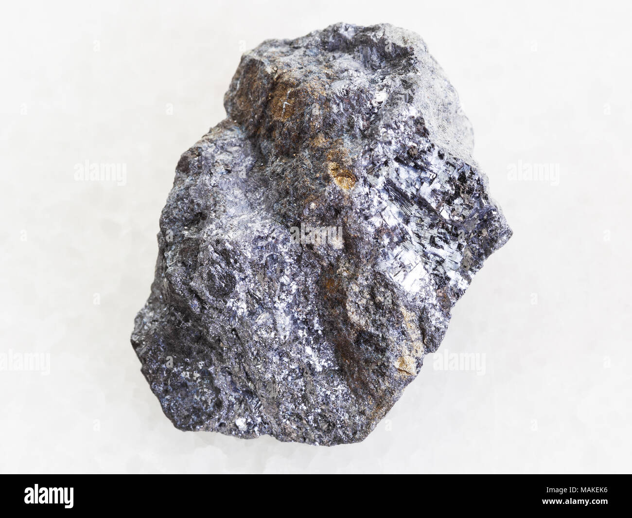 macro shooting of natural mineral rock specimen - rough galena stone ...