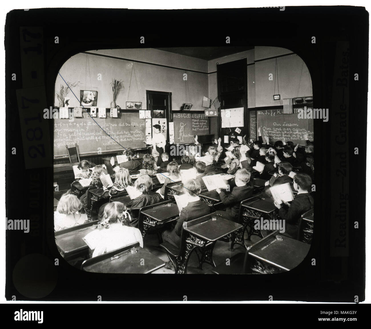 School children of the 1890s hi-res stock photography and images - Alamy