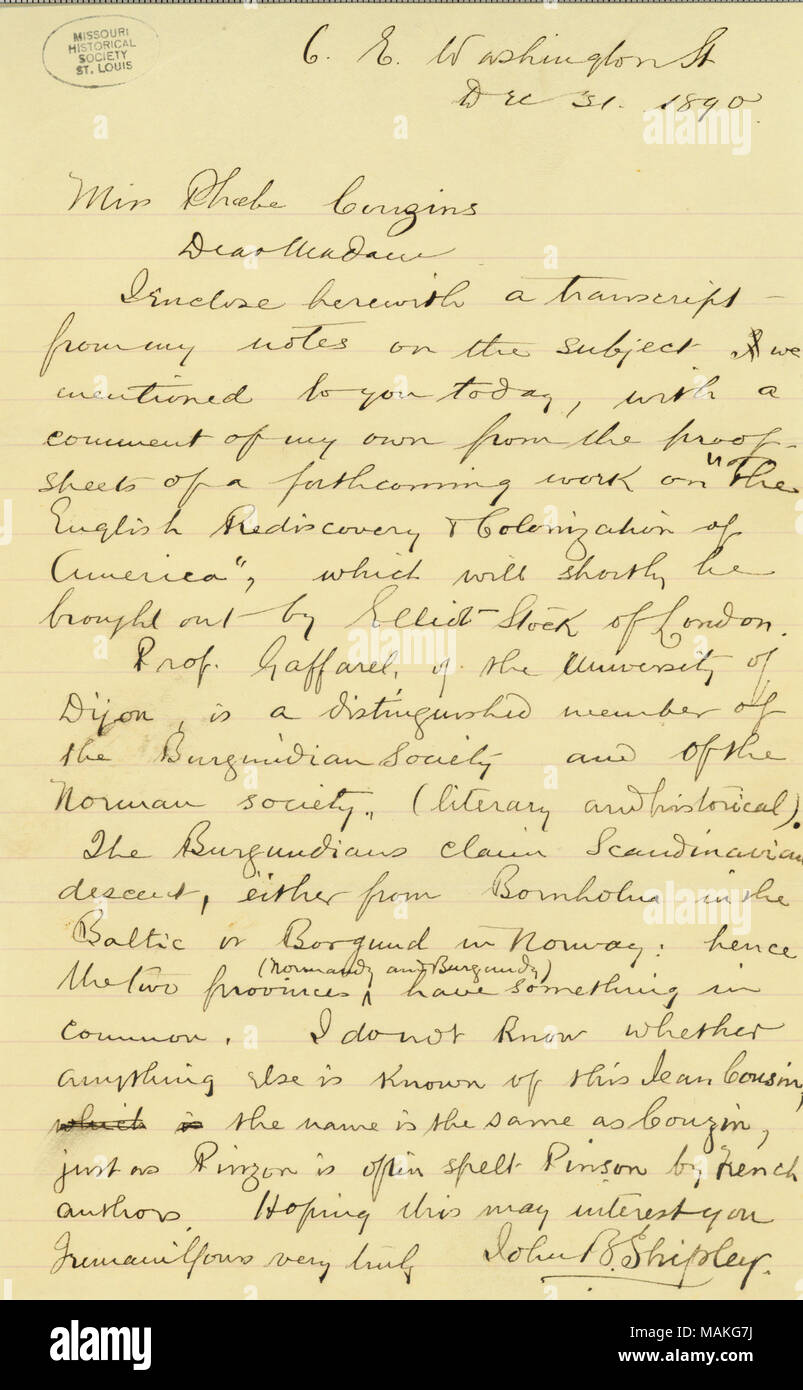 Christopher columbus letter hi-res stock photography and images - Alamy