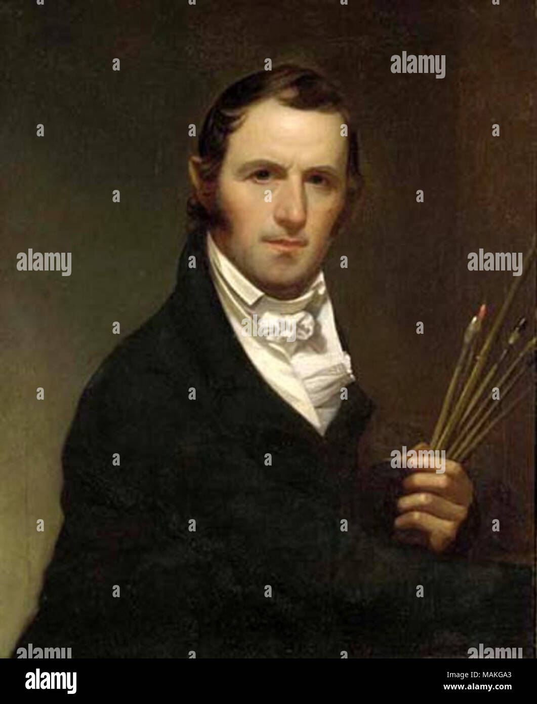 . English: Jacob Eichholtz's self-portrait, 1810, Pennsylvania Academy ...