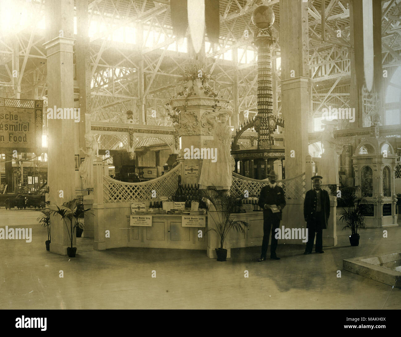 Title: German Food Exhibit. [Palace of Agriculture] (1904 World's Fair ...