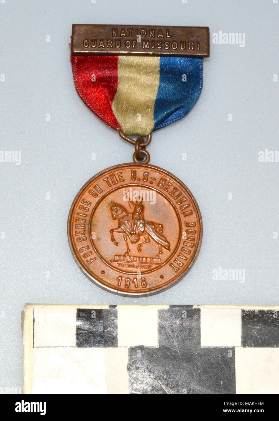 Missouri National Guard St. Louis Mexican Border Service Medal ...