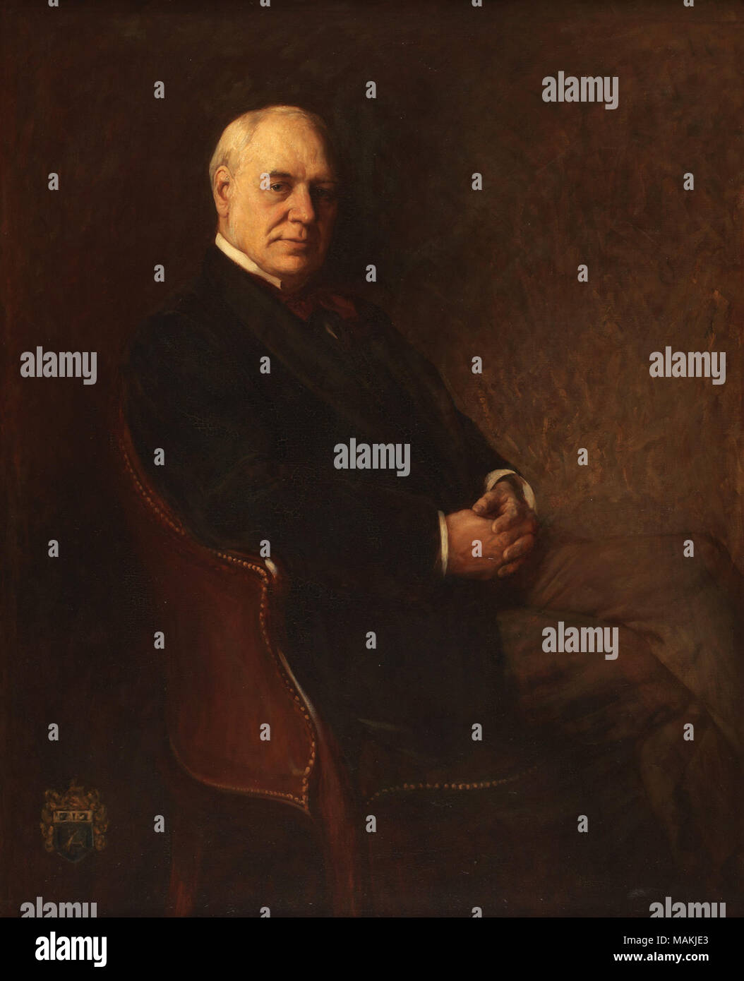 . English: Formal portrait of Sir John Williams (1840-1926), founder of ...