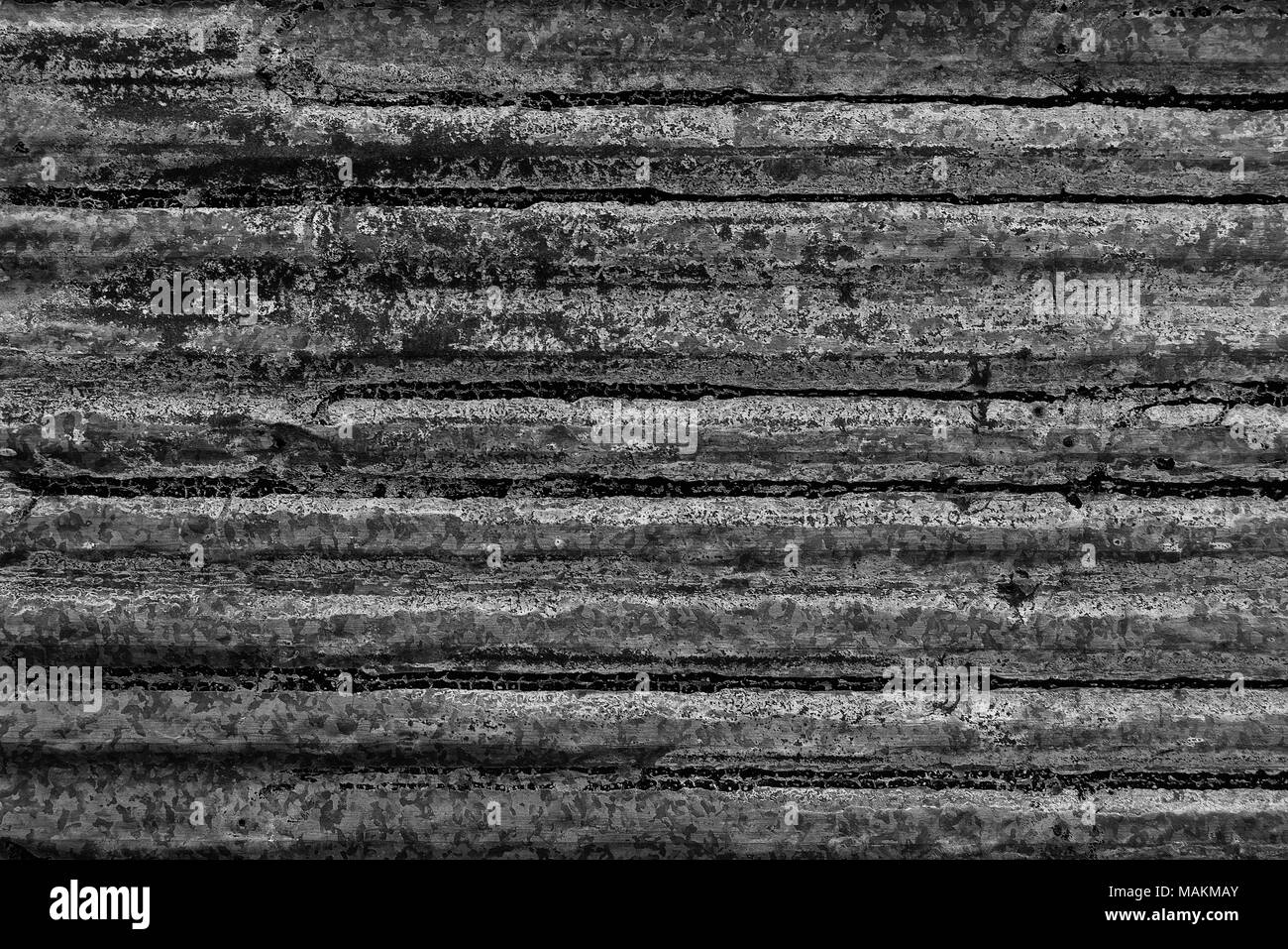 Corrugated metal on side of animal pen Stock Photo - Alamy