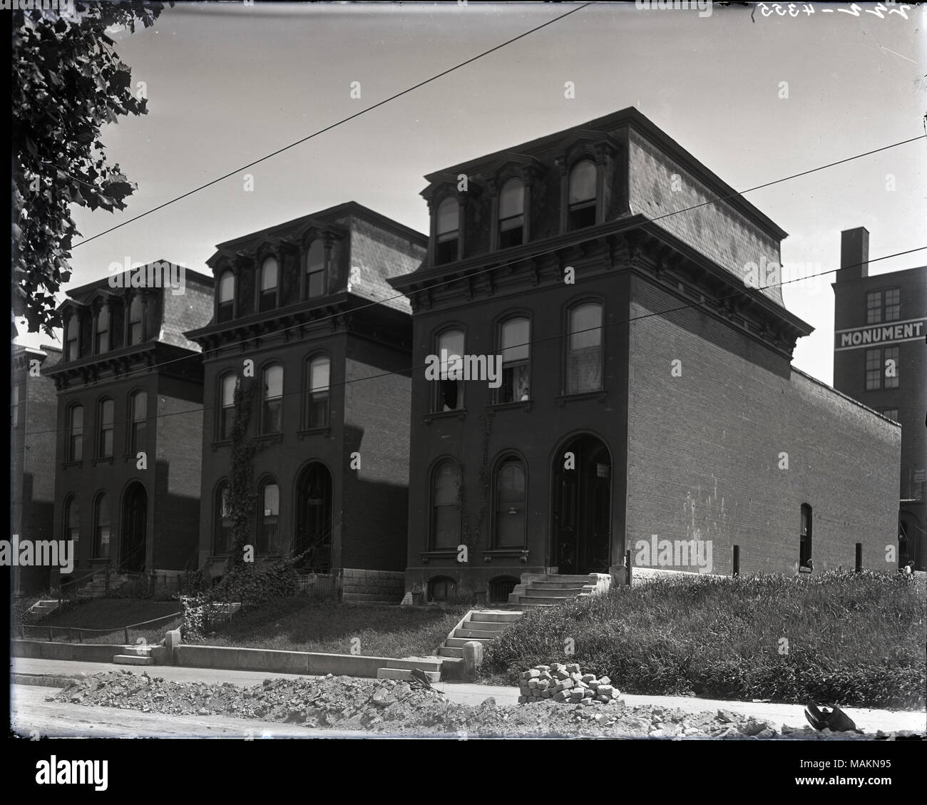 1900 brick facade hi-res stock photography and images - Alamy