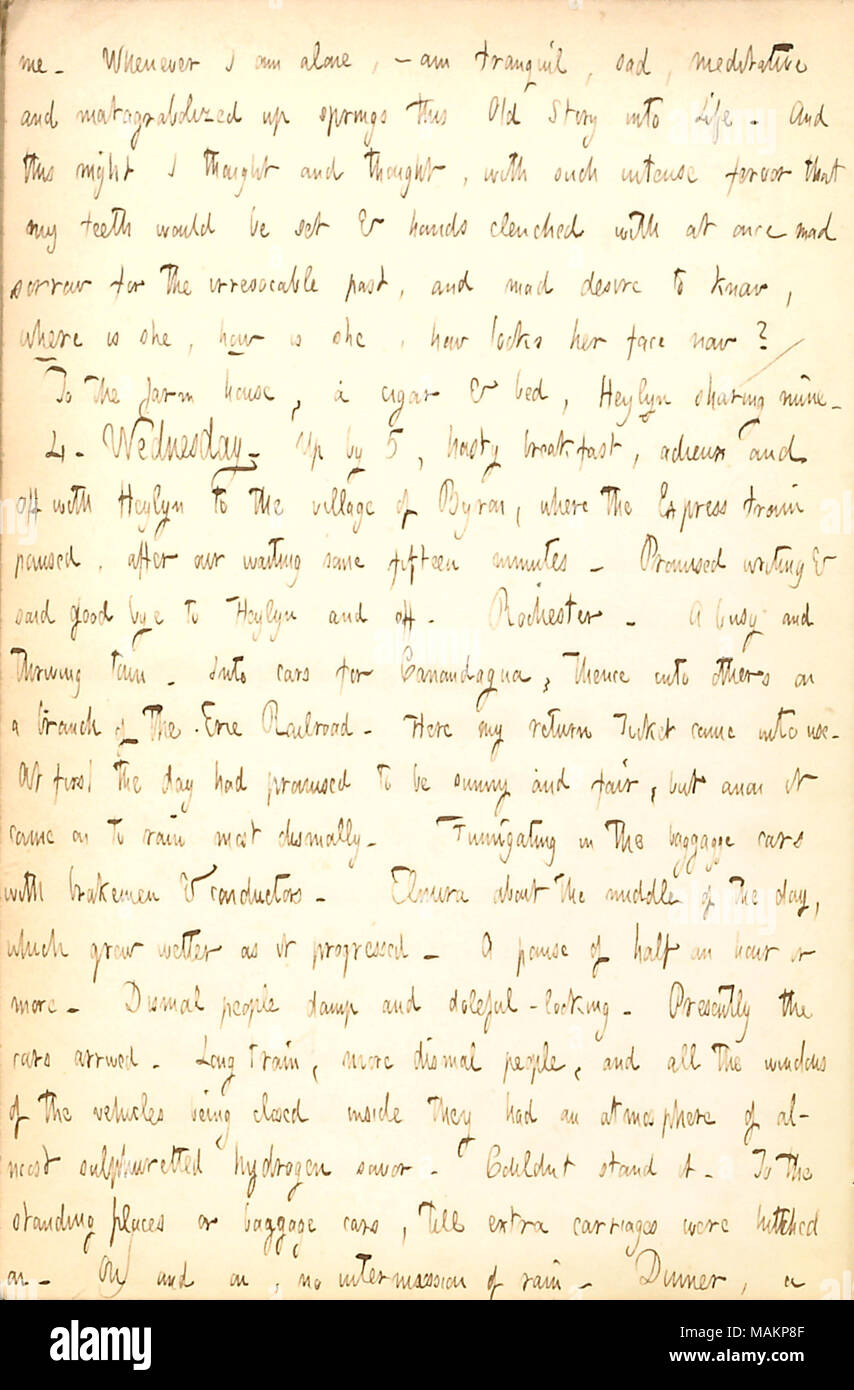 journey writing example