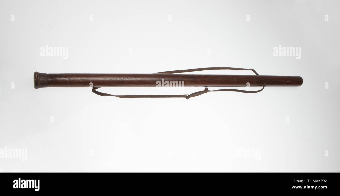 Wooden nightstick used by St.Louis policeman Title: Nightstick used by ...